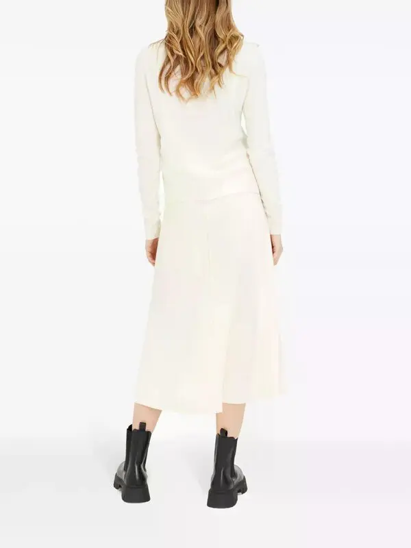 Chinti & Parker A-line Wool-cashmere Skirt