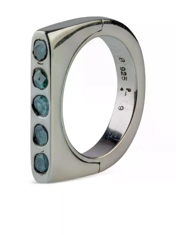 PARTS OF FOUR Sistema Diamond Ring - Silver