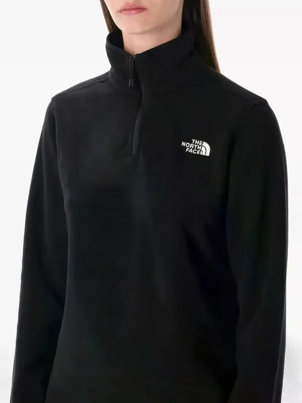 The North Face Glacier Fleece Half-zip Sweatshirt - Black
