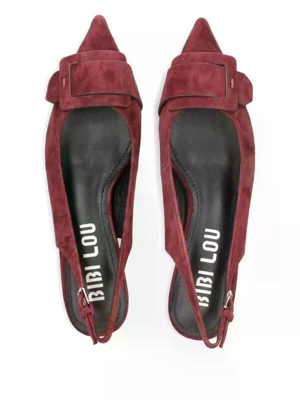 BIBI LOU Buckled Slingback Pumps