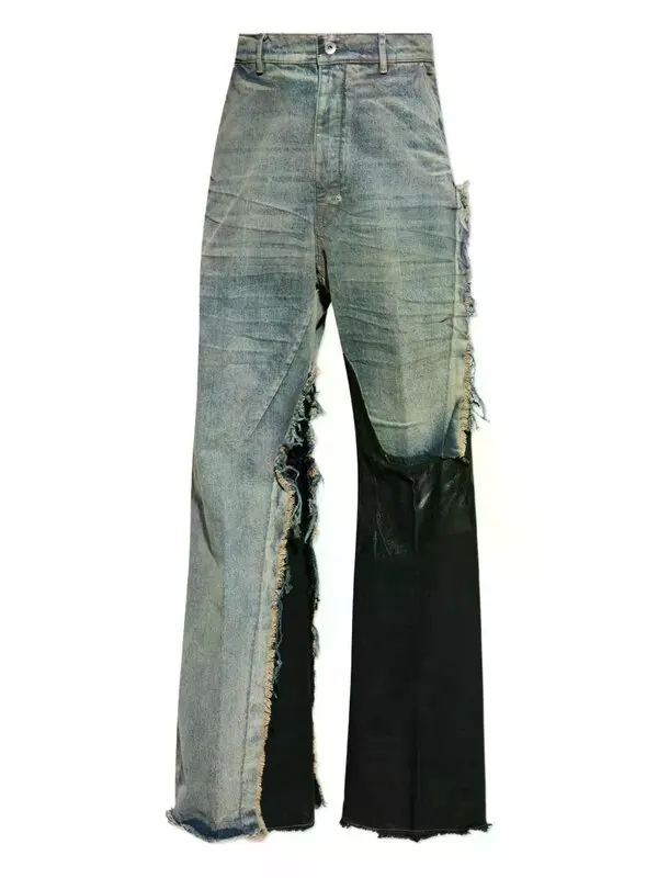 Rick Owens Joris Ripped-panel Jeans