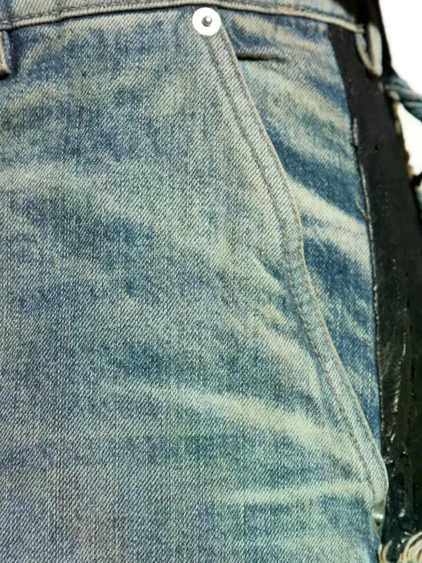Rick Owens Joris Ripped-panel Jeans