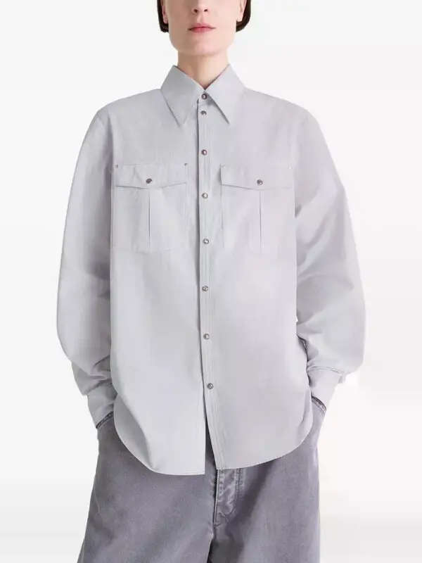 LEMAIRE Fitted Shirt With Chest Pockets