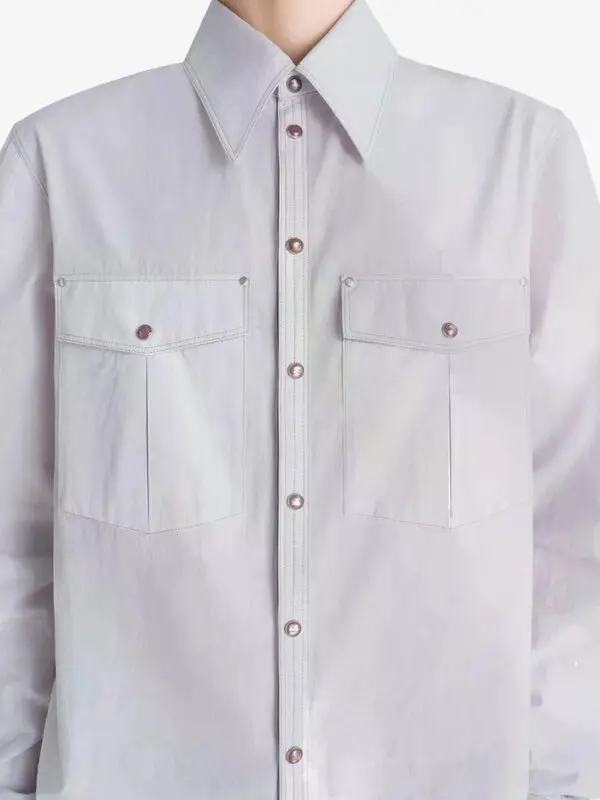LEMAIRE Fitted Shirt With Chest Pockets
