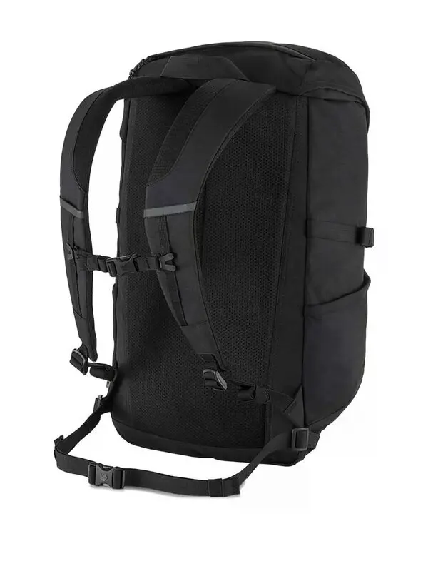 Fjallraven Logo-patch Backpack - Black