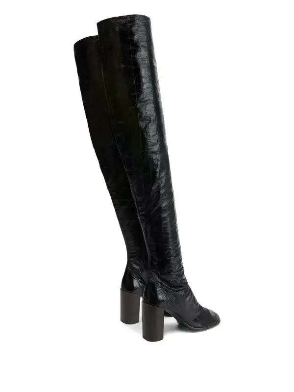 LEMAIRE Leather Over-the-knee Boots