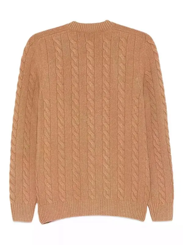 THE ROW Loneke Cable-knit Cardigan
