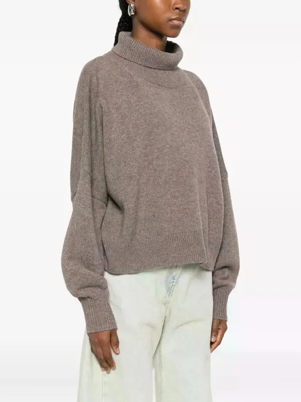 Loulou De Saison Wool-cashmere Blend Roll Neck Sweater