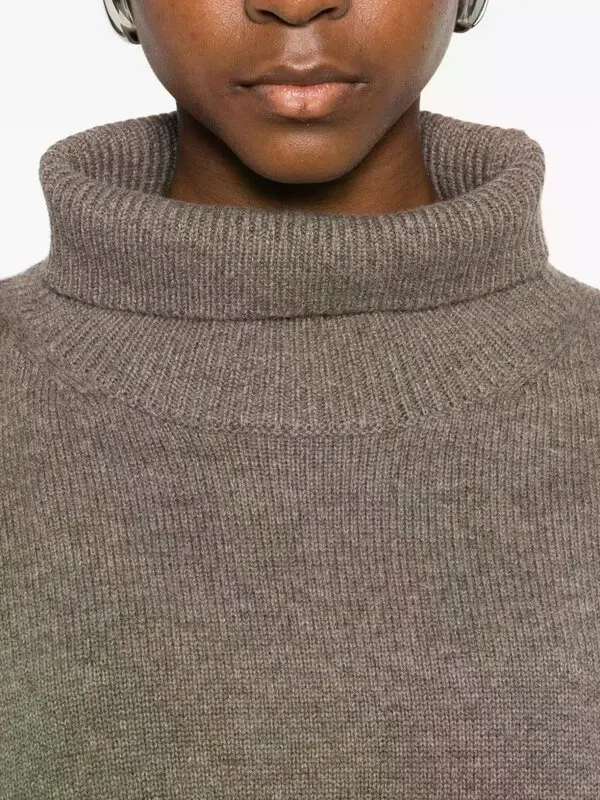 Loulou De Saison Wool-cashmere Blend Roll Neck Sweater