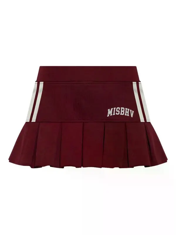 MISBHV Pleated Mini Skirt