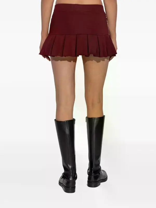 MISBHV Pleated Mini Skirt