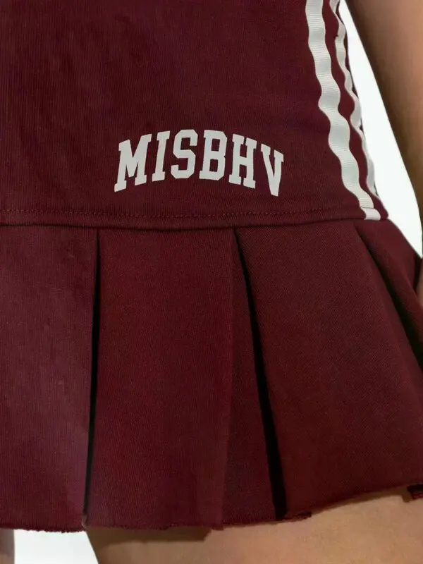 MISBHV Pleated Mini Skirt