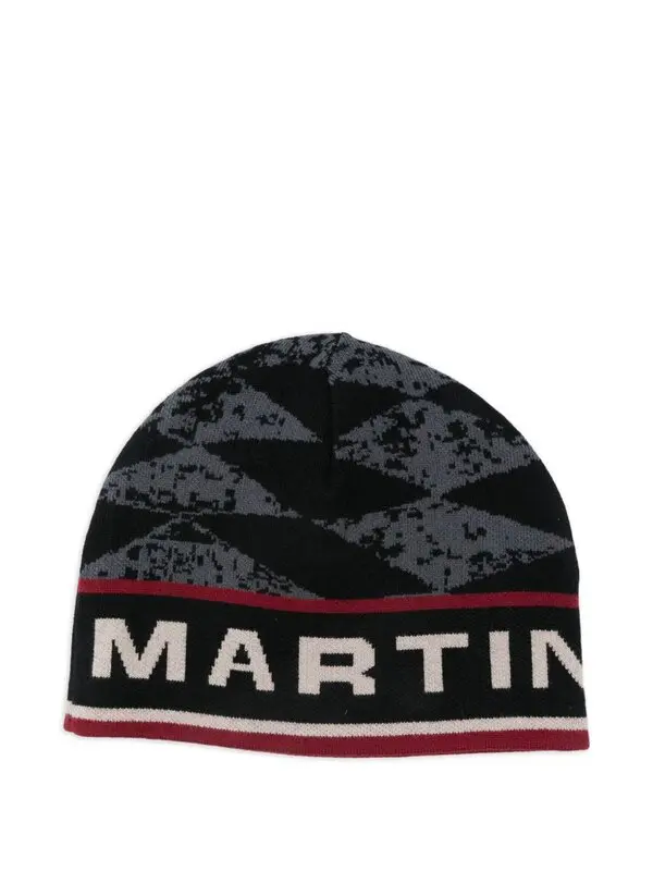 Martine Rose Jacquard Patterned Hat - Grey
