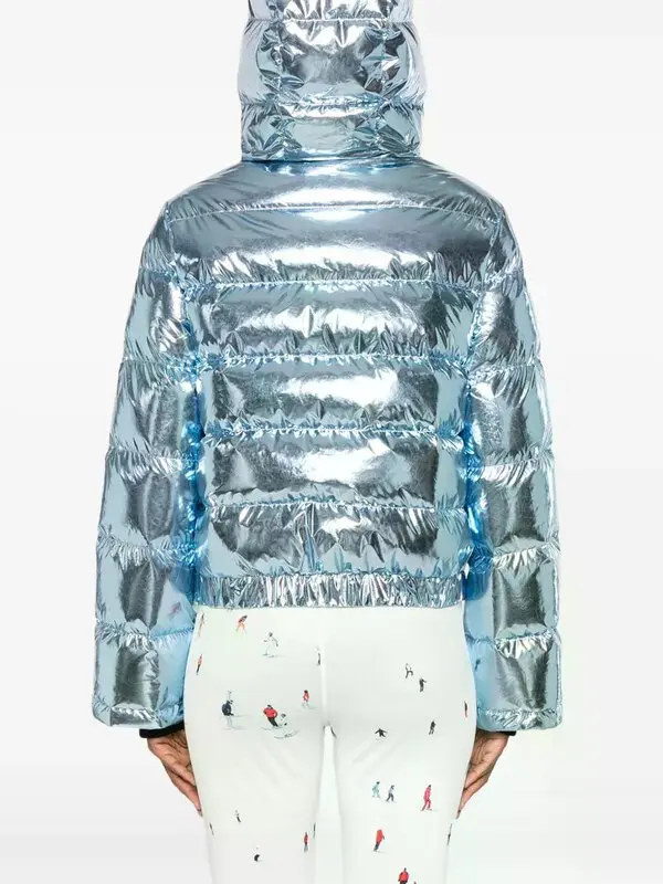 Perfect Moment Polar Flare Down Ski Jacket - Blue