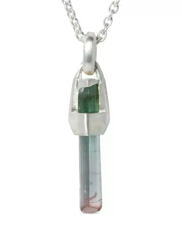PARTS OF FOUR Sterling Talisman Specimen Necklace - Silver