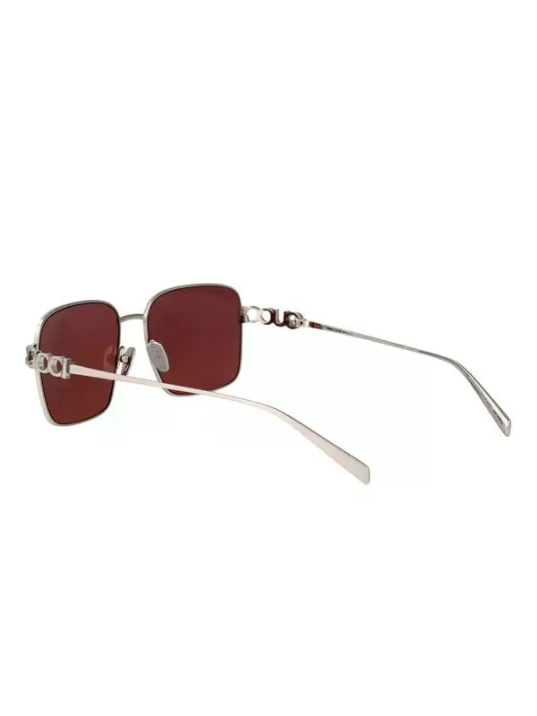 Gucci Square-frame Sunglasses - Silver