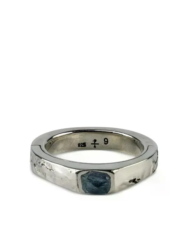 PARTS OF FOUR Sistema Tanzanite Ring - Silver