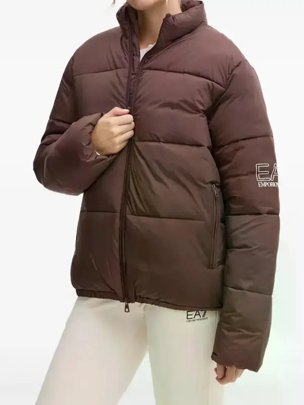 EA7 Zip-up Puffer Jacket