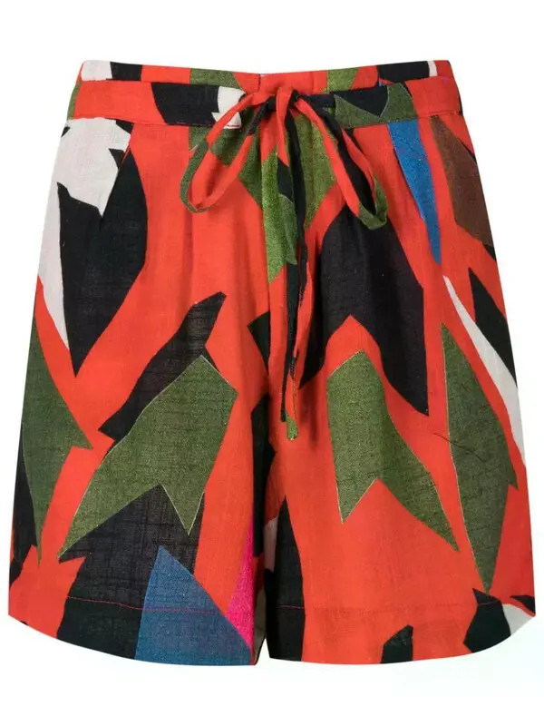 OSKLEN Graphic-print Thigh-length Shorts