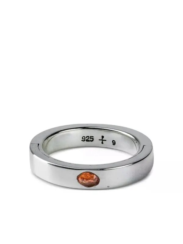 PARTS OF FOUR Sterling Sistema Sapphire Ring - Silver