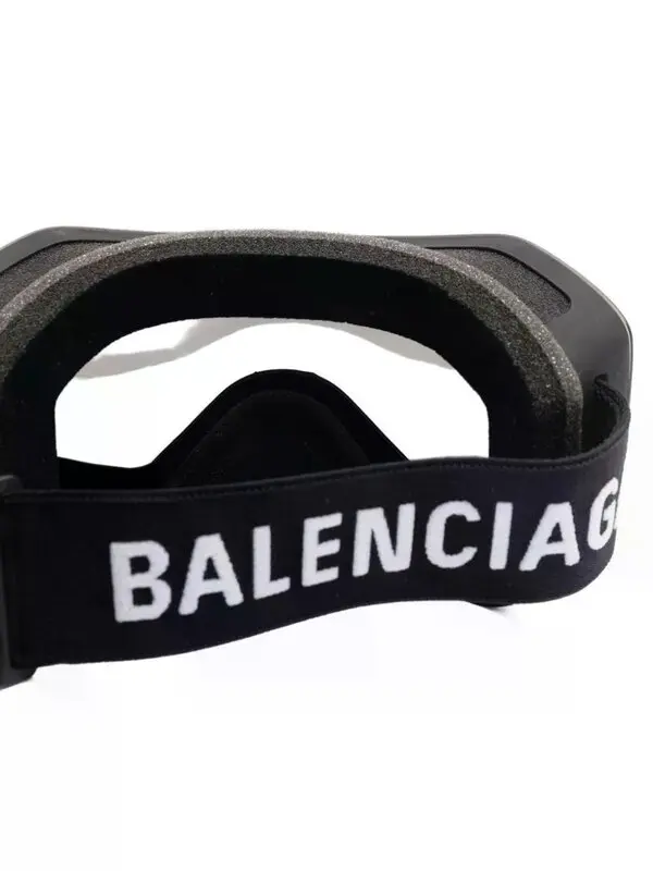 Balenciaga Logo-strap Ski Goggles