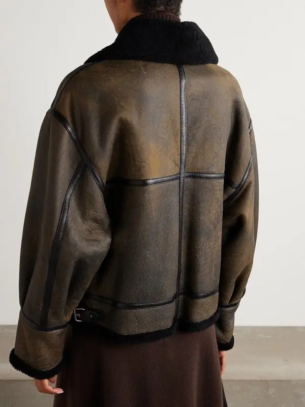 Nour Hammour Portia Shearling Jacket