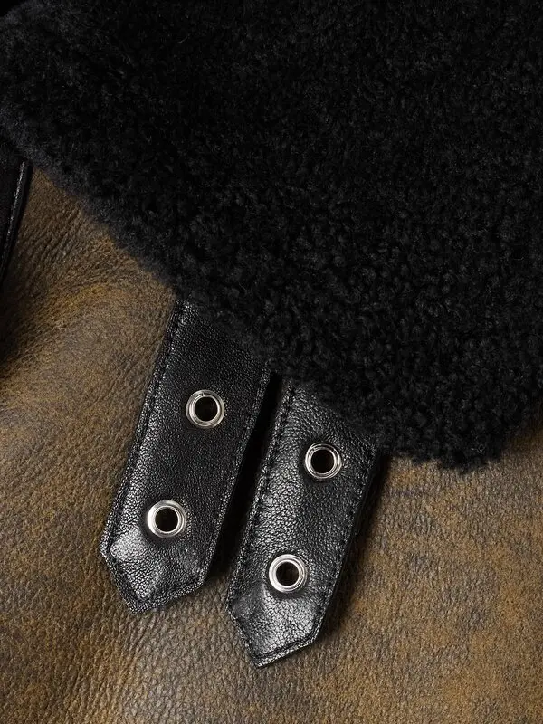 Nour Hammour Portia Shearling Jacket