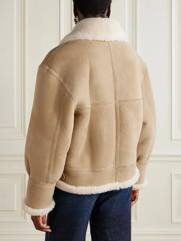 Nour Hammour Portia Shearling Jacket