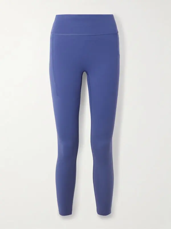 On Performance 7/8 Recycled-jersey Leggings - Blue