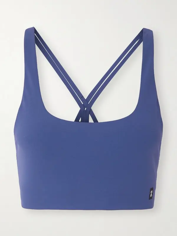 On Studio Recycled Sports Bra - Blue