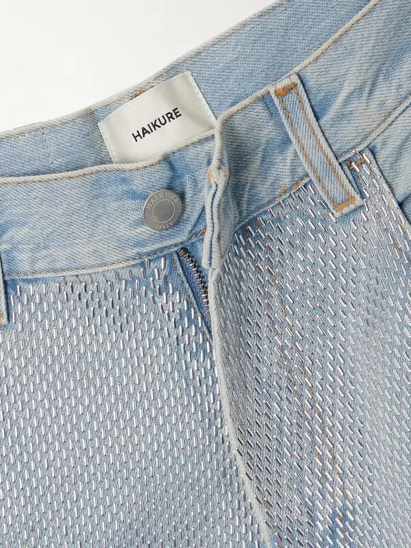 HAIKURE Bibi Embellished High-rise Jeans