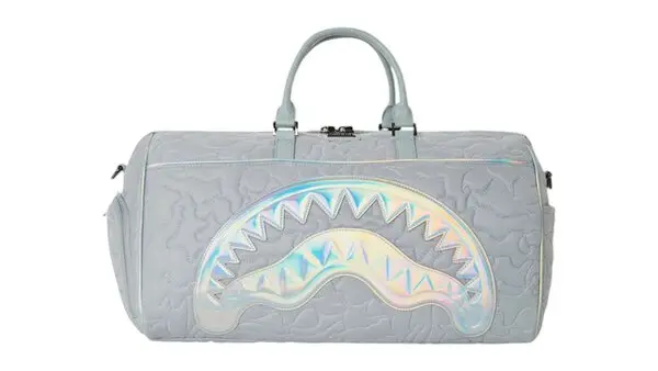 SPRAYGROUND Mirashaku Iridescent Quilt Duffle