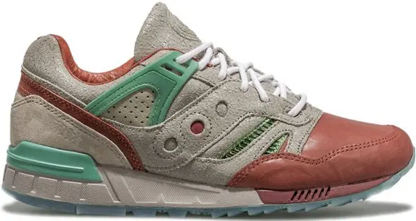 Saucony Grid Sd Originators Sneakers - Red/tan