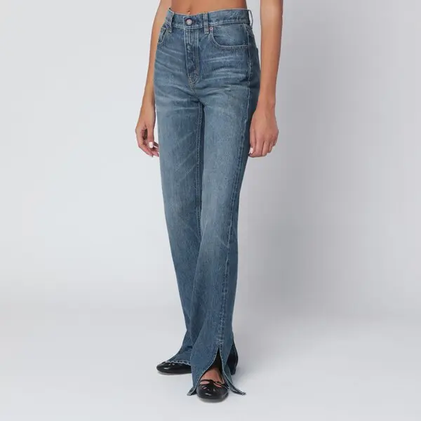 Chloé Slit Hem Jeans