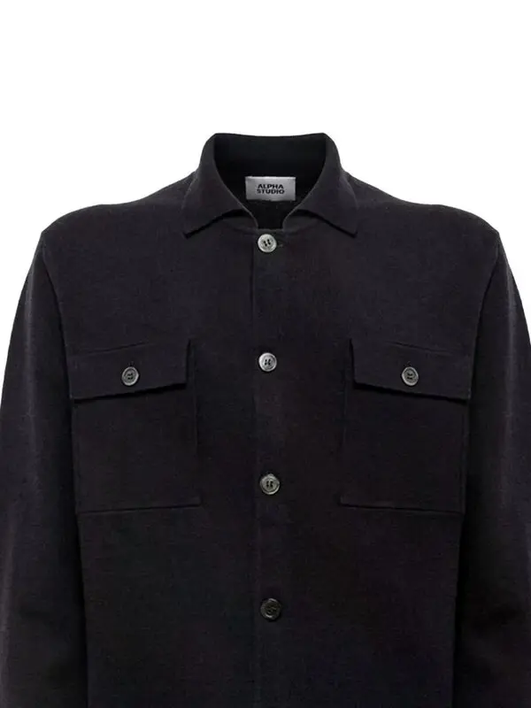 Alpha Studio Buttoned Pocket Shirt