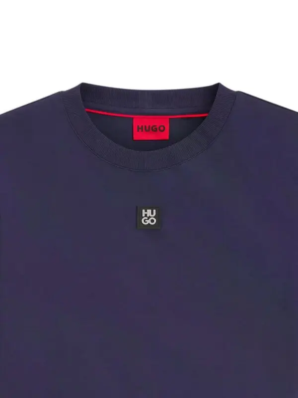 Hugo Patch-logo Cotton T-shirt