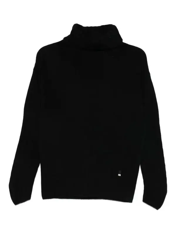Herno Wool Jumper - Black