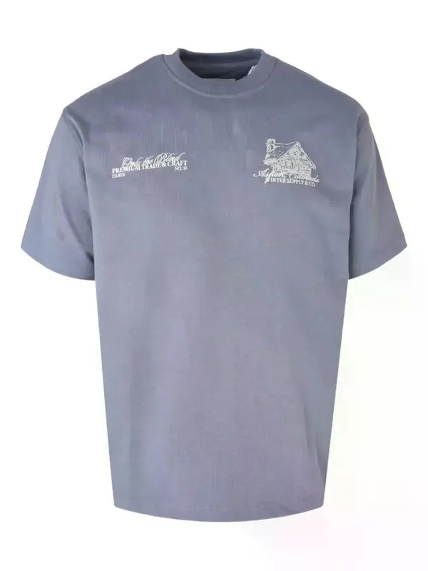 ONLY THE BLIND Cotton T-shirt - Grey