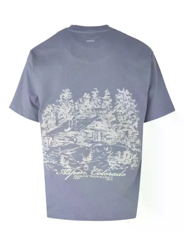 ONLY THE BLIND Cotton T-shirt - Grey