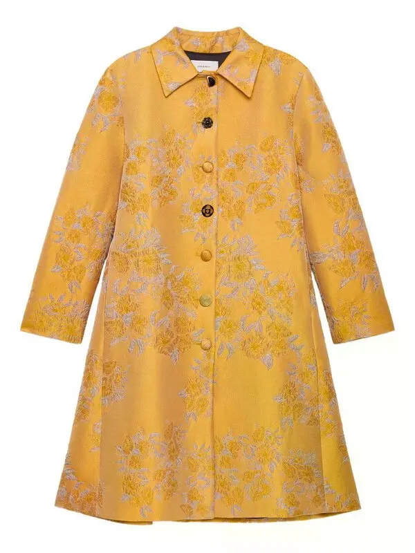 Malìparmi Floral-brocade Coat