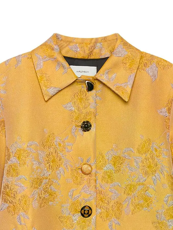 Malìparmi Floral-brocade Coat