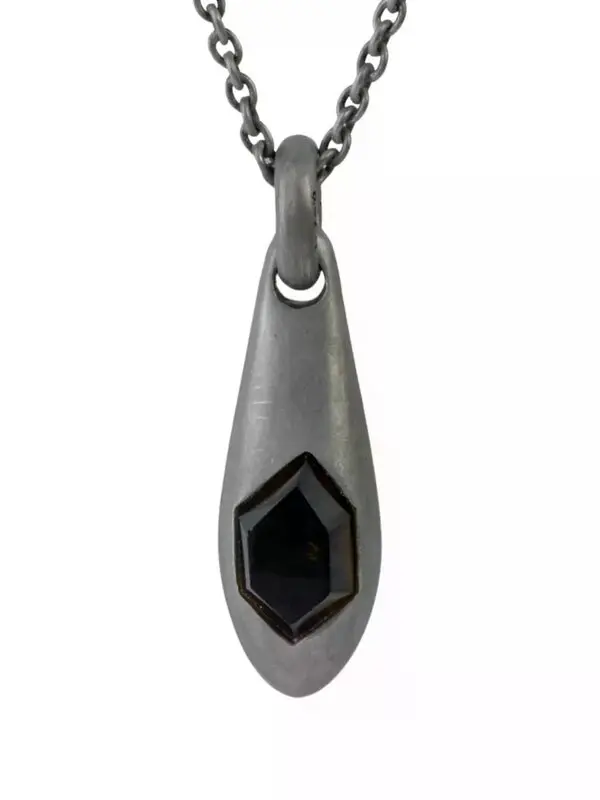 PARTS OF FOUR Chrysalis Pendant Necklace - Grey