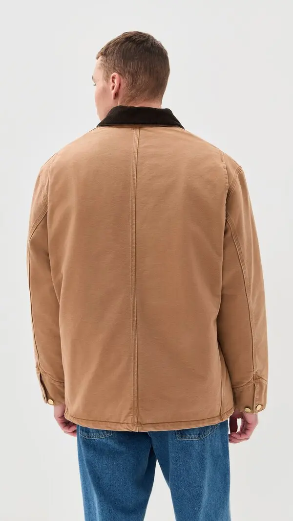 Carhartt Work In Progress Og Barn Jacket - Hamilton Brown/tobacco