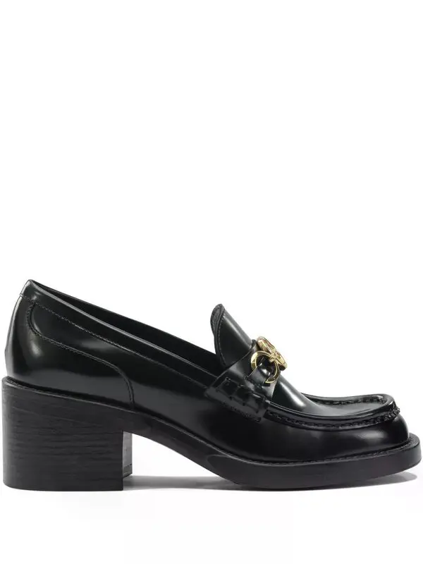 Chloé Medallion Heeled Loafers