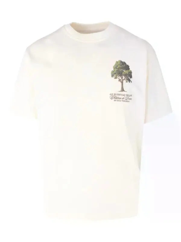 ONLY THE BLIND Cotton T-shirt - Neutrals