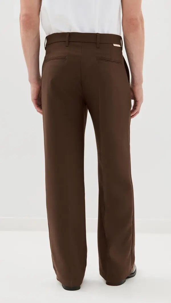 STOCKHOLM SURFBOARD CLUB Sune Relaxed Trousers - Brown