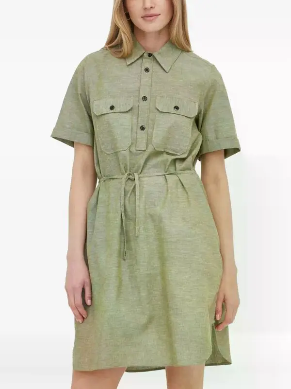 G-star Raw Buttoned-pocket Shirt Dress