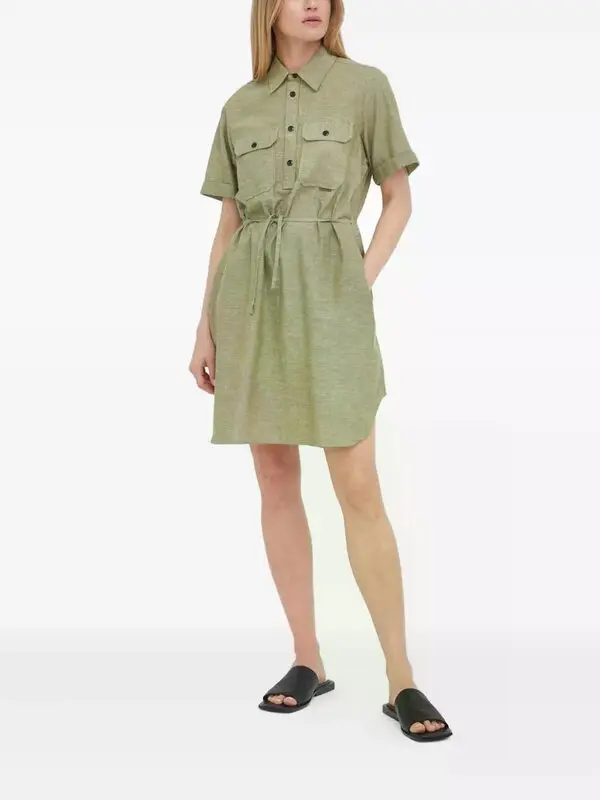 G-star Raw Buttoned-pocket Shirt Dress