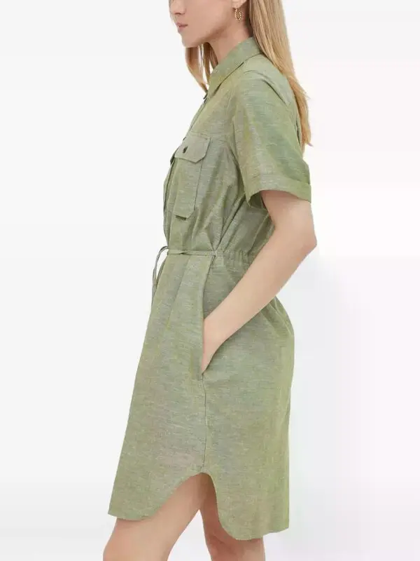 G-star Raw Buttoned-pocket Shirt Dress