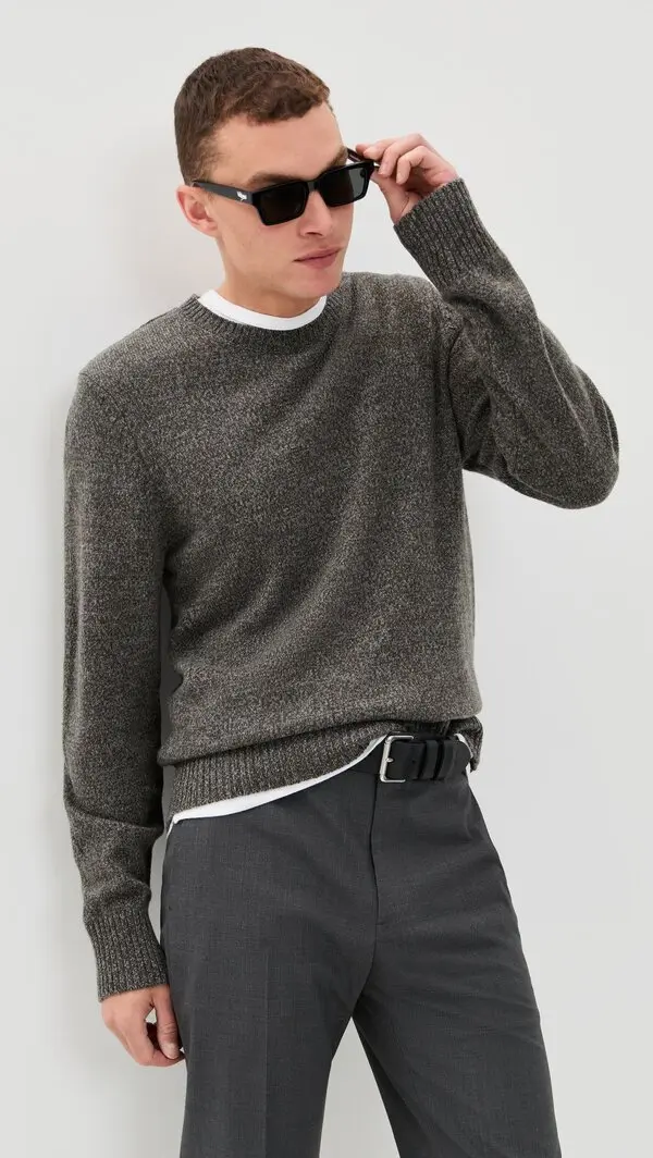 Officine Générale Mycrew Marl Wool Cashmere